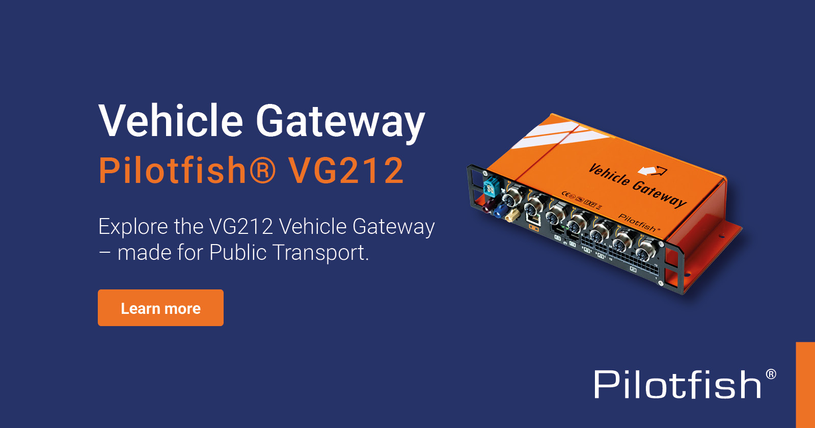 VG212 Vehicle Gateway - Onboard Gateway for Public Transport